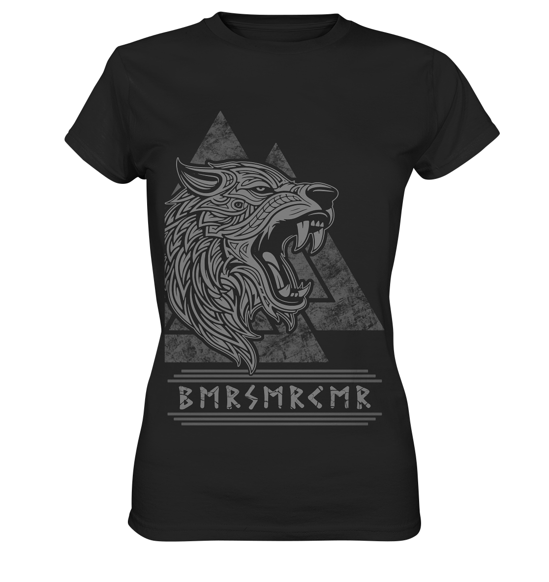 Nordic Wolf Berserker - Ladies Premium Shirt – Merch-Deluxe
